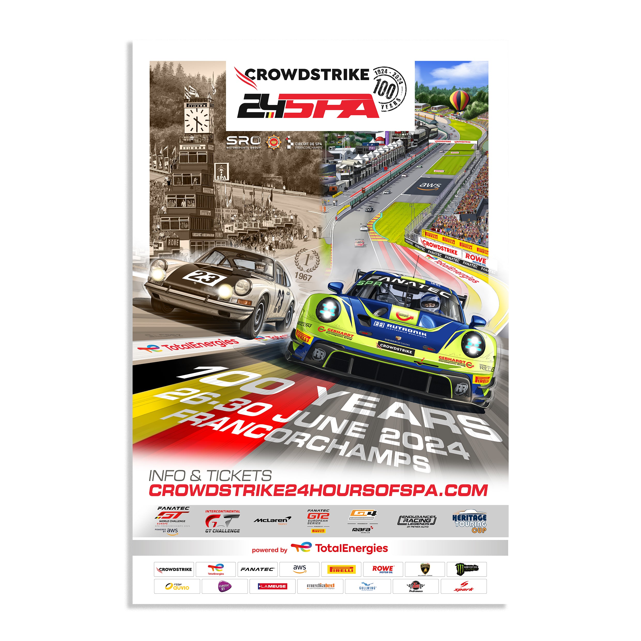 CrowdStrike 24 Hours of Spa – GTWCEuropeMerchandise