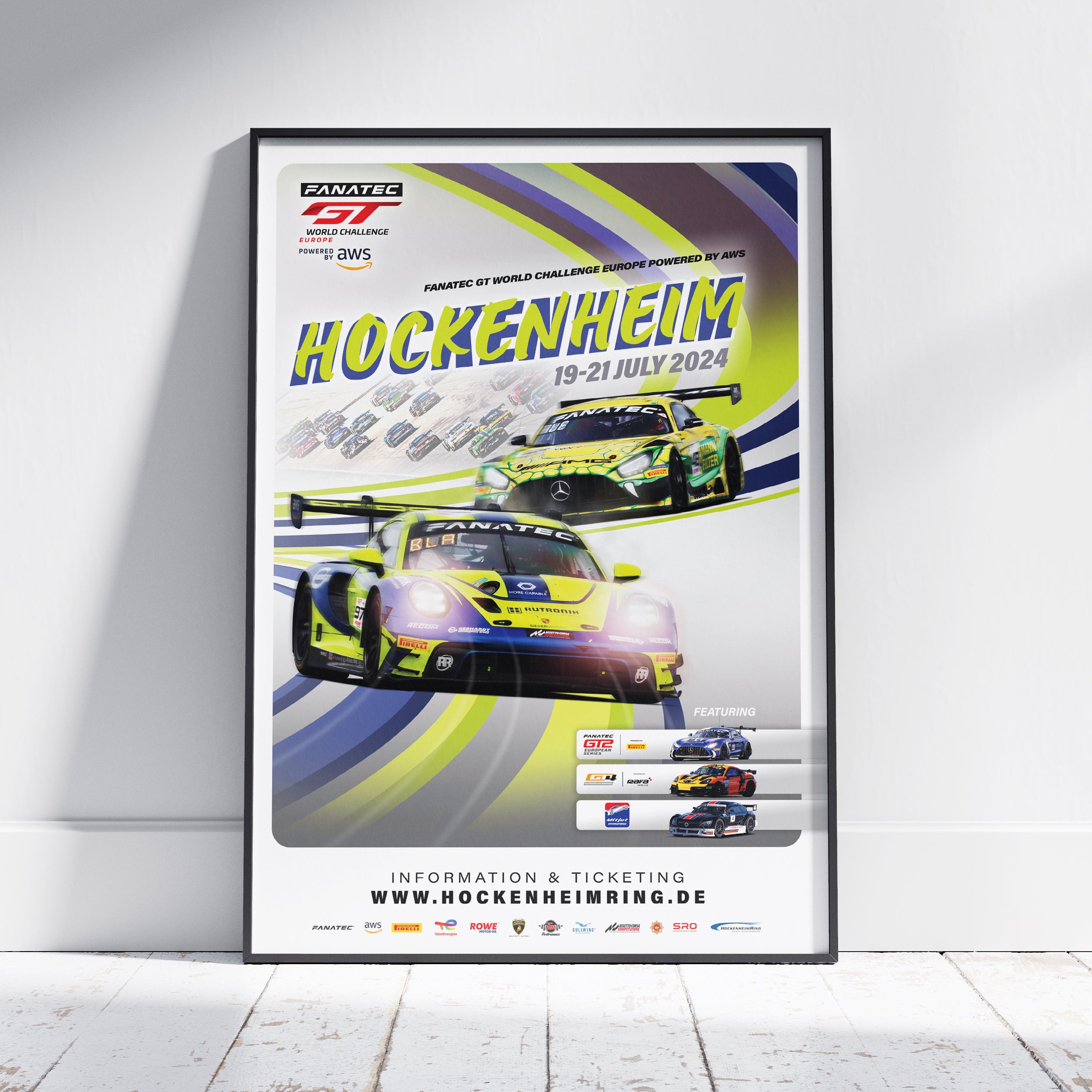 2024 Hockenheim Poster – GTWCEuropeMerchandise