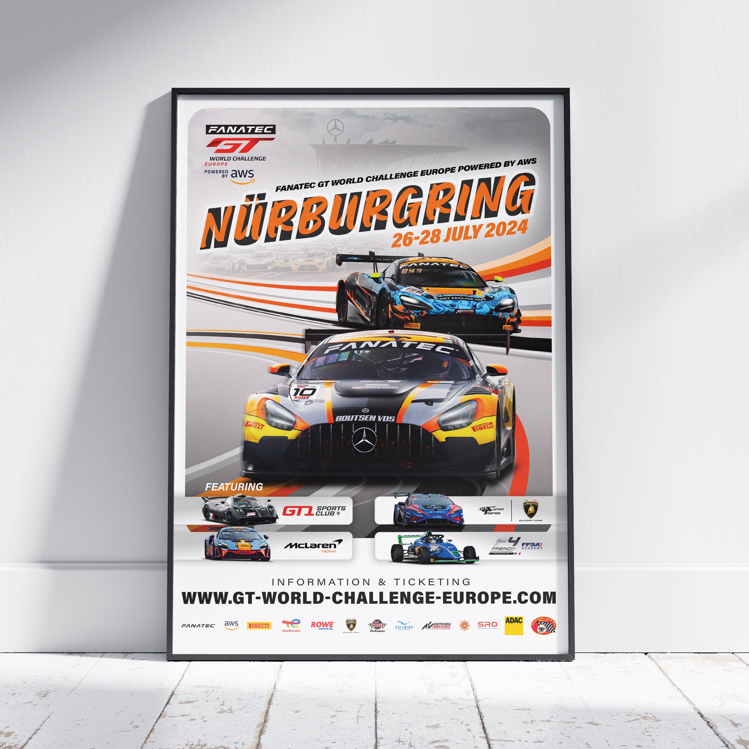 2024 Nurburgring Poster – GTWCEuropeMerchandise