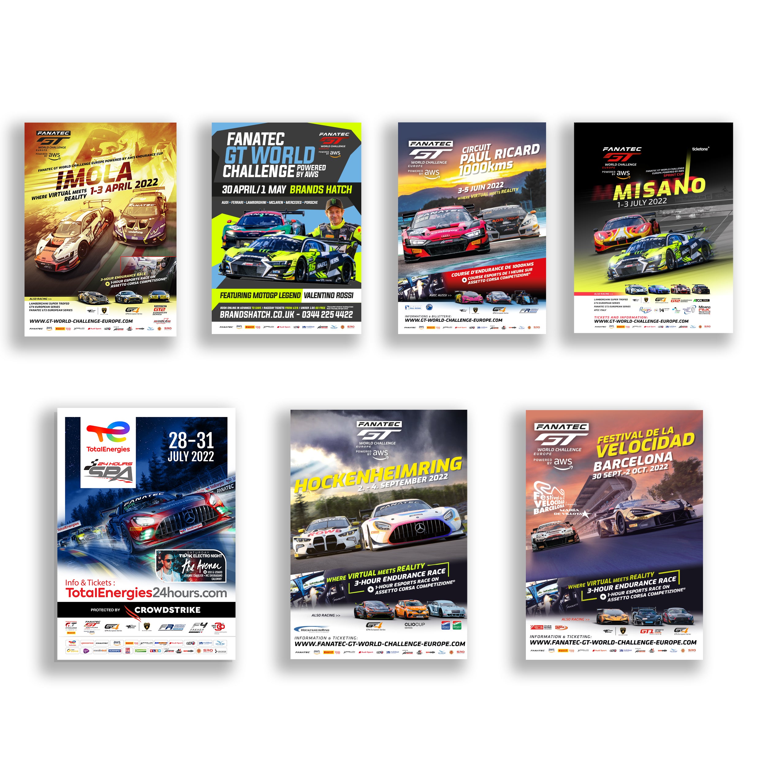 2022 A3 Poster Bundle – GTWCEuropeMerchandise